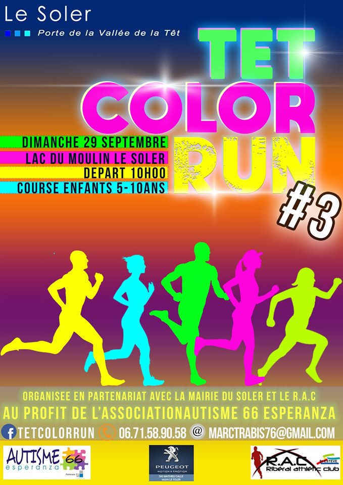 Tet Color Run au Soler le 29 septembre 2019 | Ir Oui Come